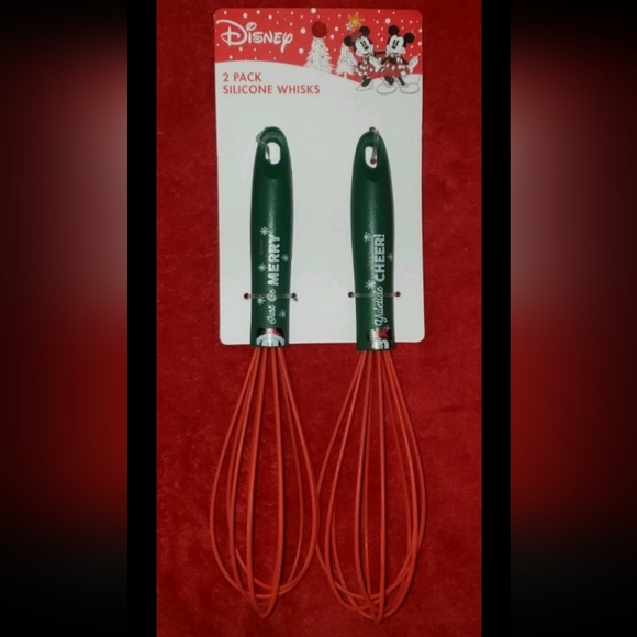 Disney | Holiday | Dismey 2 Pack Silicone Christmas Whisks | Poshmark